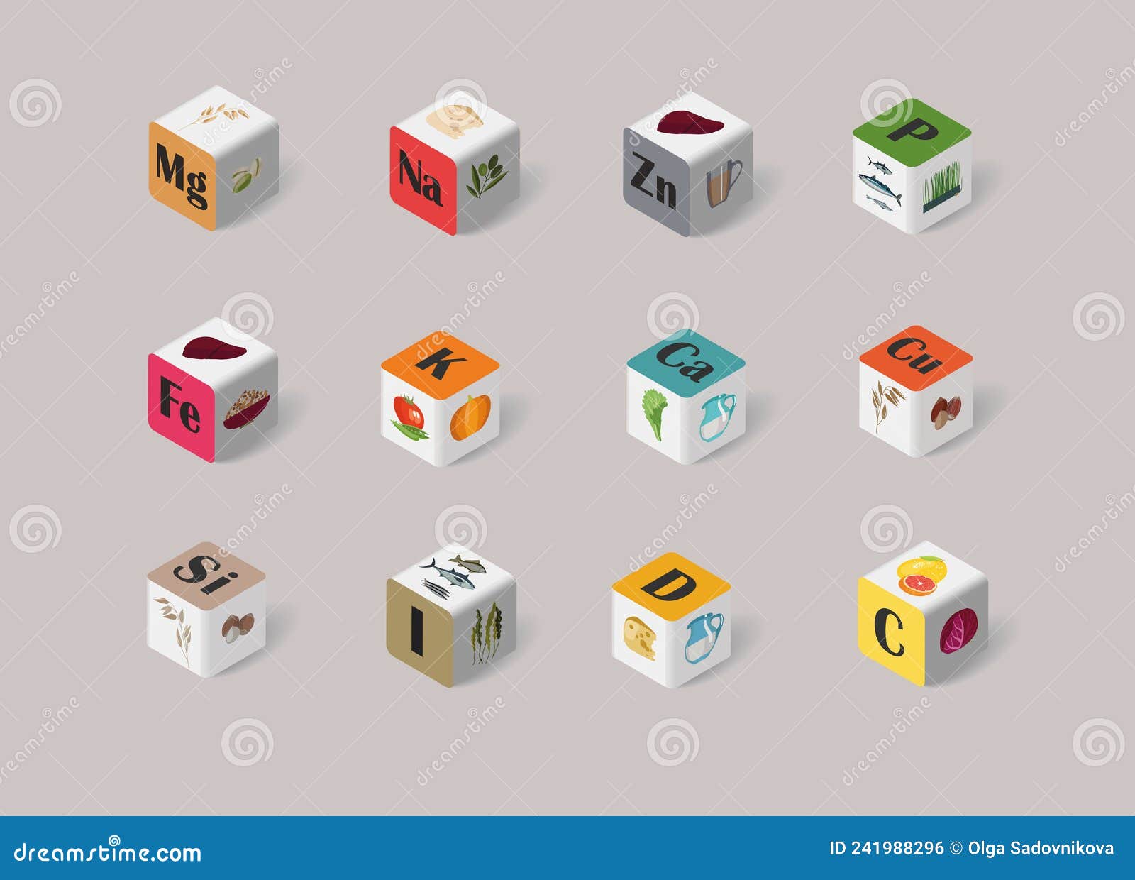 Substances Necessary for Human Health. Micro and Macro Elements ...