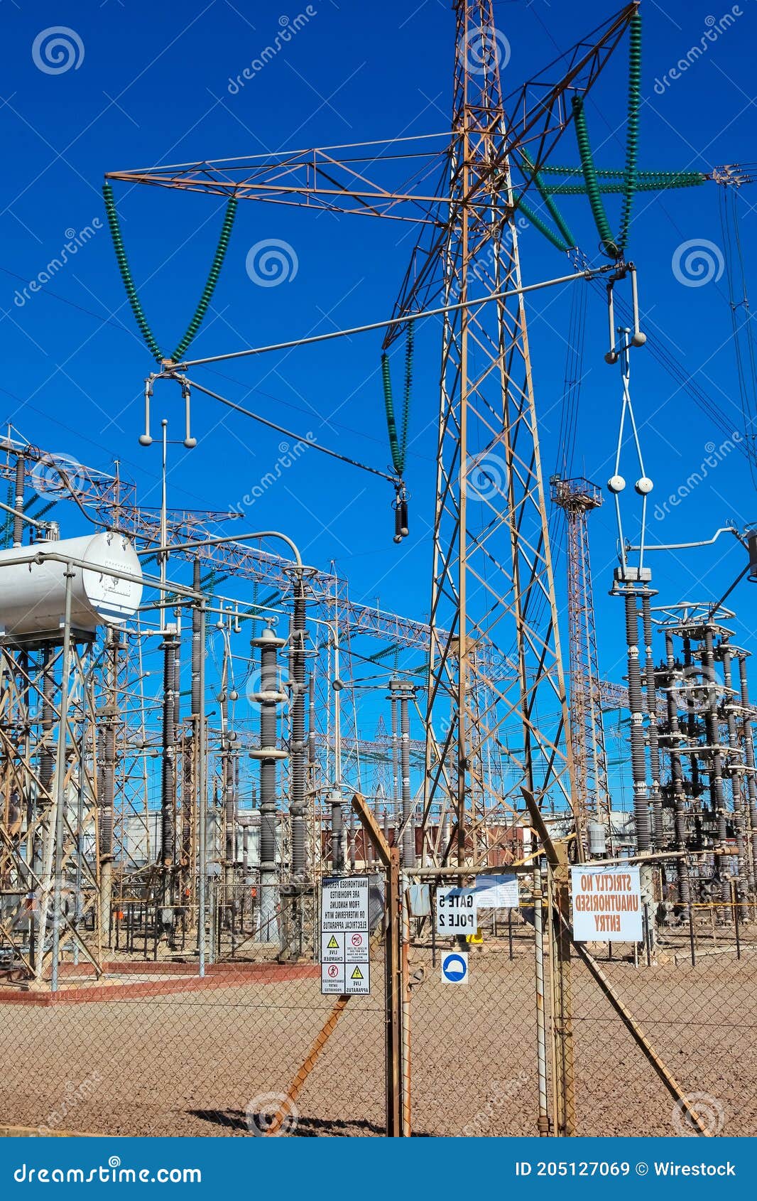 Substation of Electrical Power System,lectricity Generation and ...