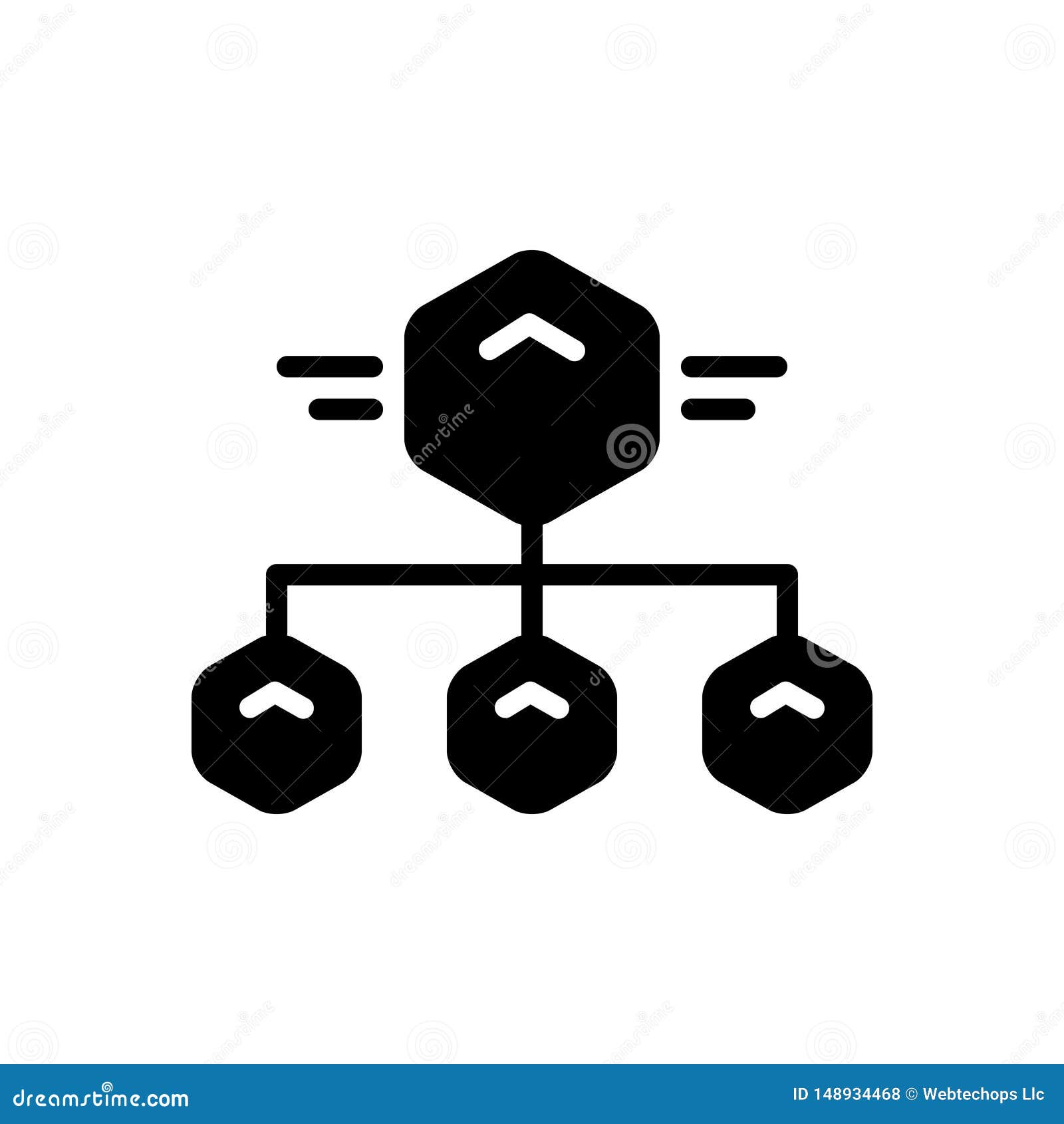 Black Solid Icon for Subtask, Little and Minor Stock Vector ...