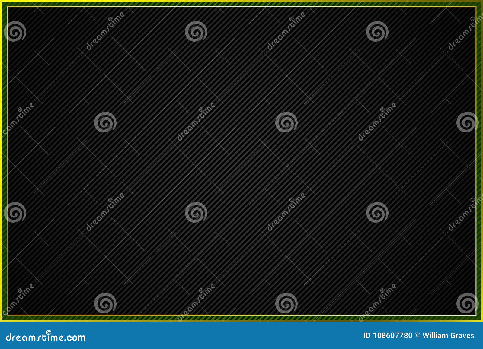 Subtle Background with Yellow Border and Muted Pattern Stock ...