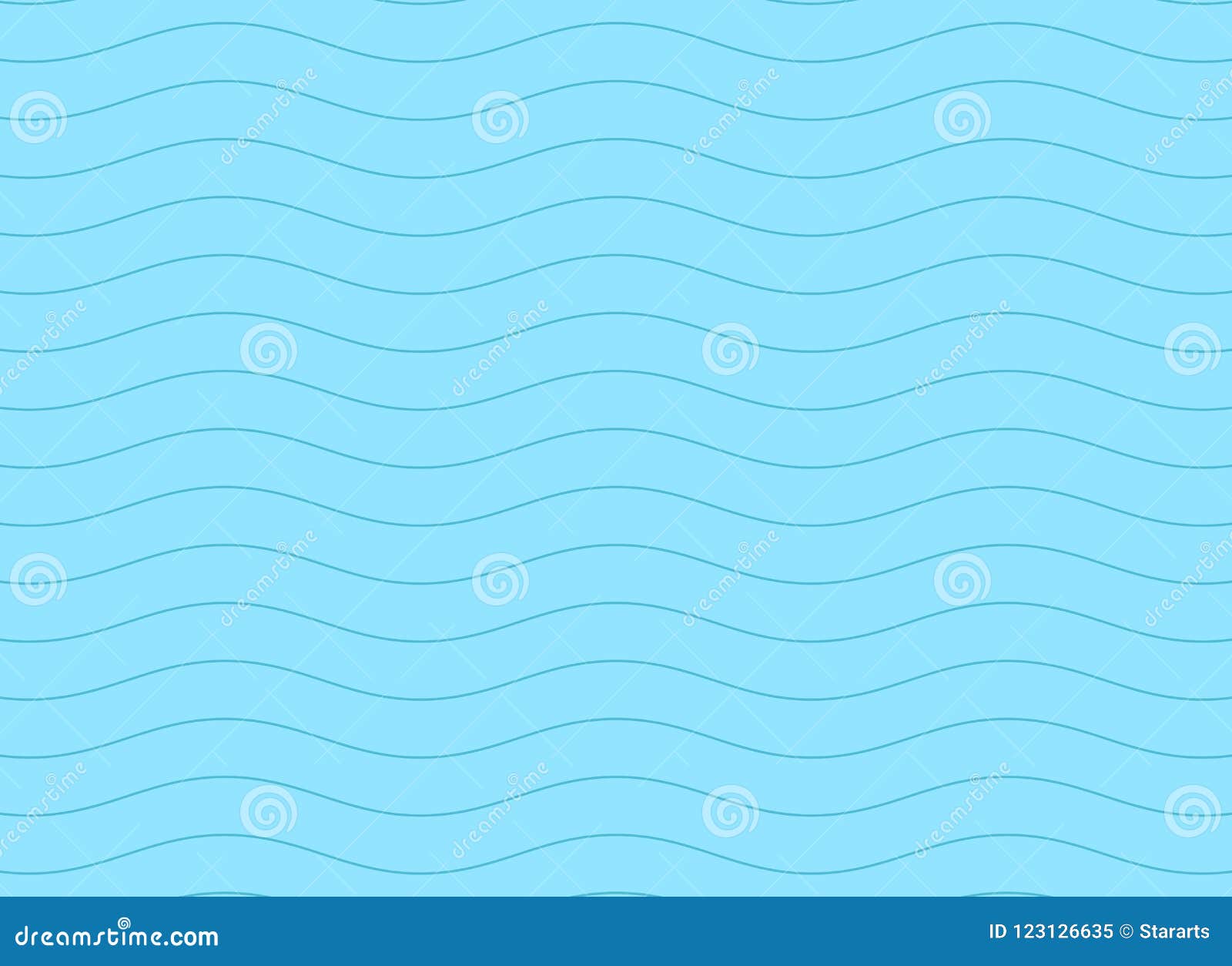 Subtle Blue Minimal Wave Pattern Background Stock Vector - Illustration ...
