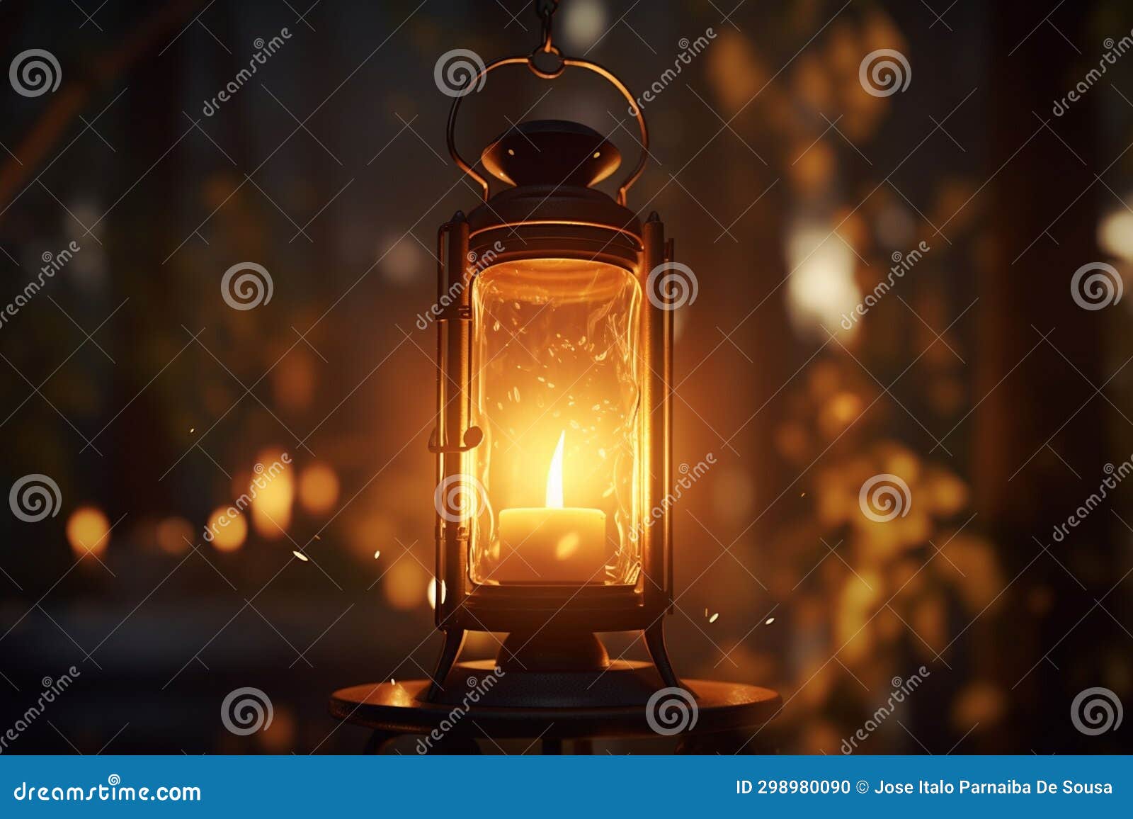 Subtle and Calming Flames Gently Flickering in a C Stock Illustration ...