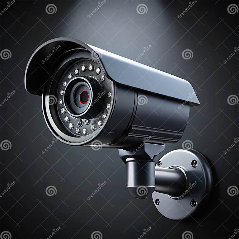 Subtle and Elegant Black Background for Security Camera Design - AI ...