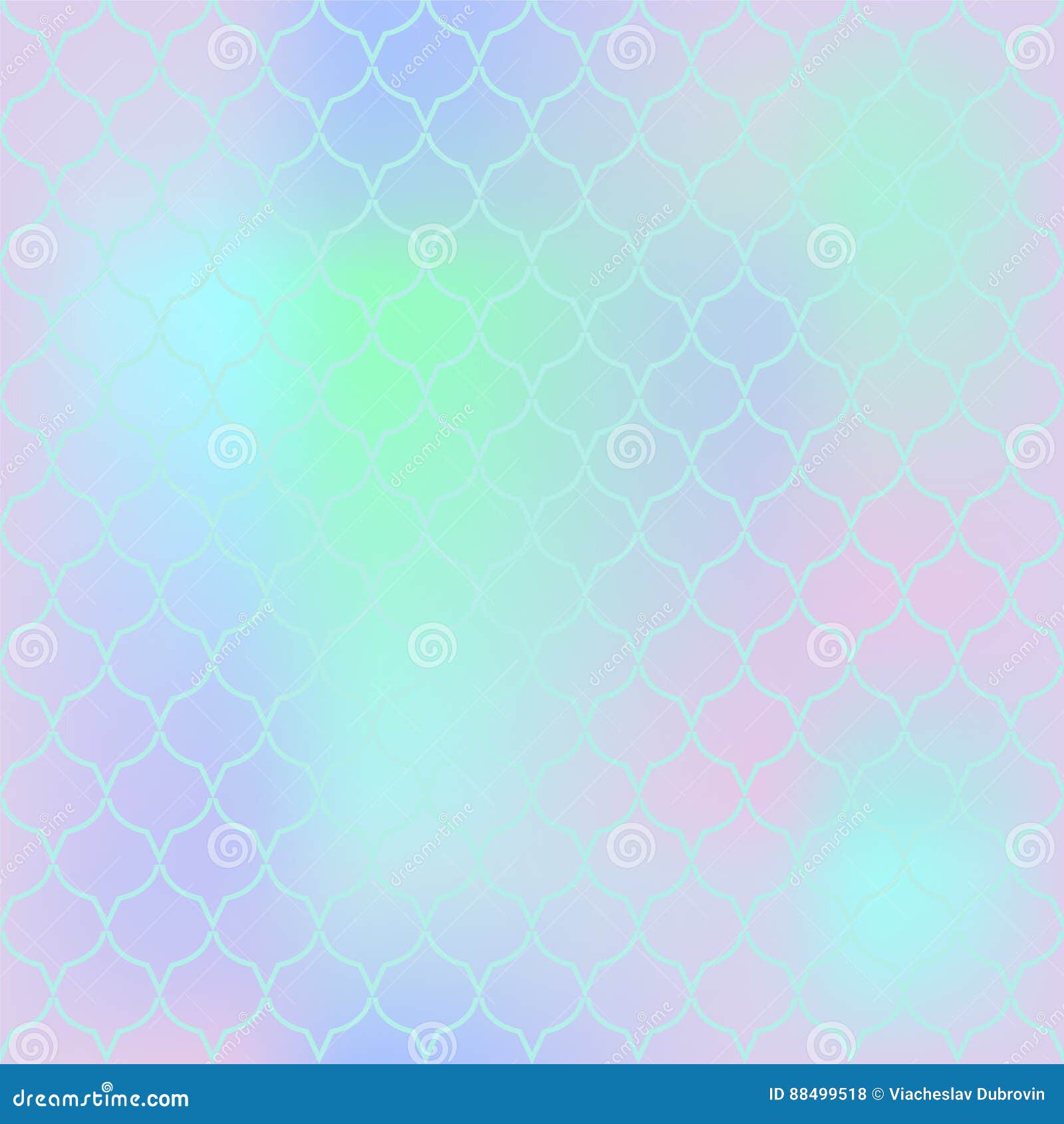 Subtle Fish Skin Pattern. Romantic Fish Scale Seamless Pattern for ...