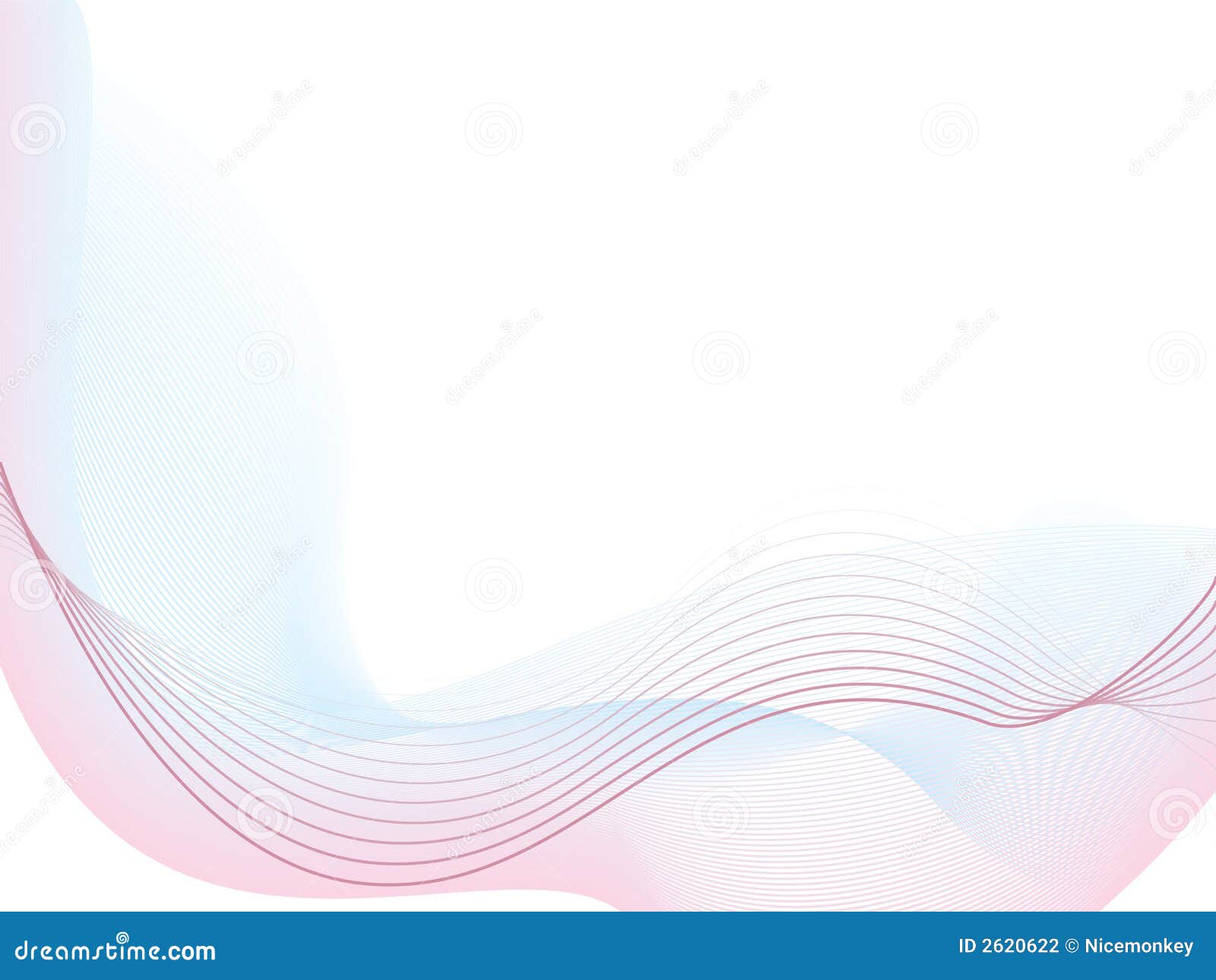 Subtle flow stock vector. Illustration of modern, line - 2620622