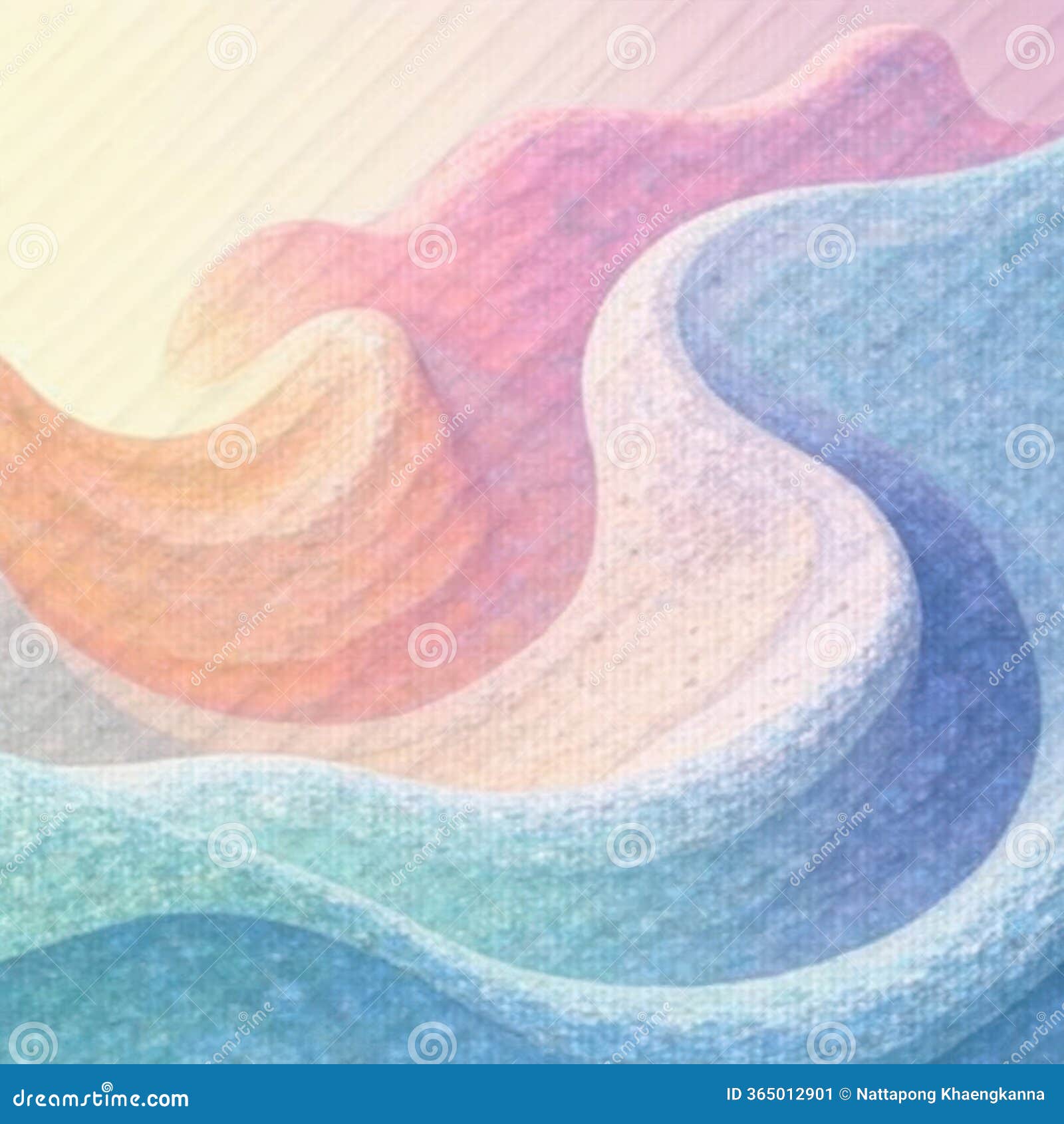 Subtle, Flowing White Wave Texture Seamless Pattern For Elegant ...