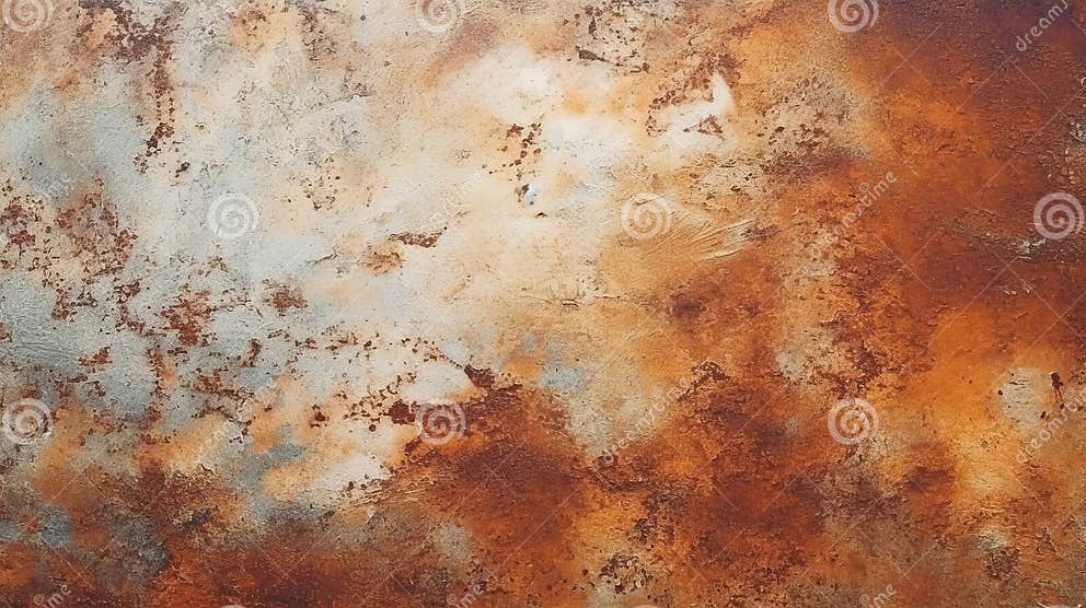 Subtle Grunge Rust Texture Background. Generative AI Stock Illustration ...