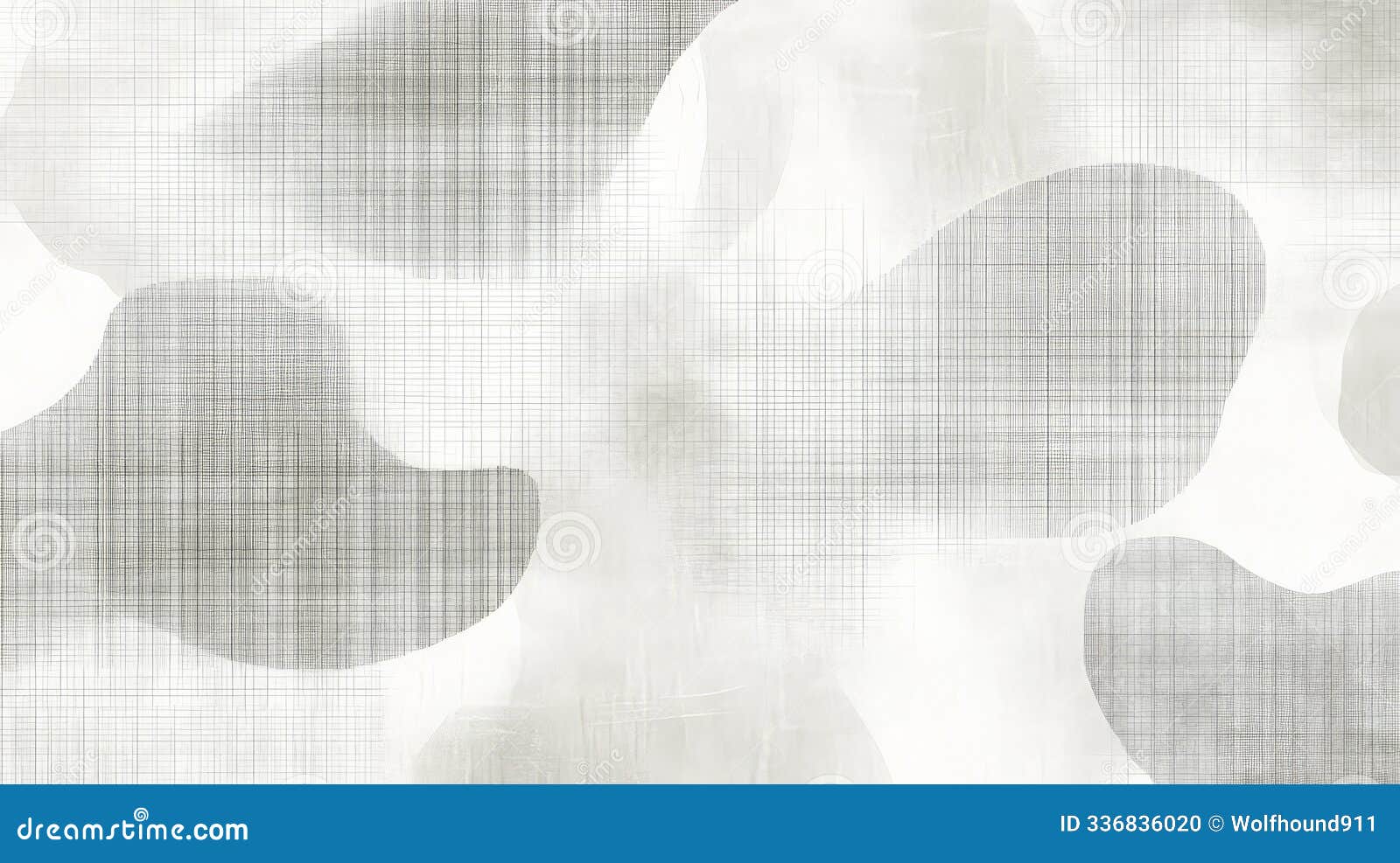 A Subtle Hand-drawn Background with Light Pencil Strokes Forming a Grid ...