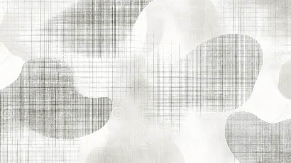 A Subtle Hand-drawn Background with Light Pencil Strokes Forming a Grid ...