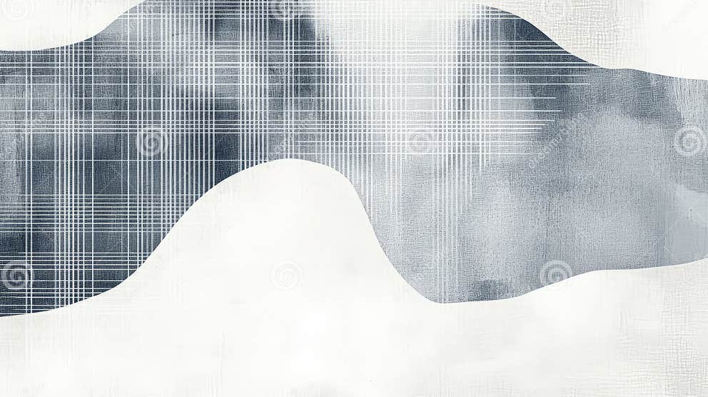 A Subtle Hand-drawn Background with Light Pencil Strokes Forming a Grid ...