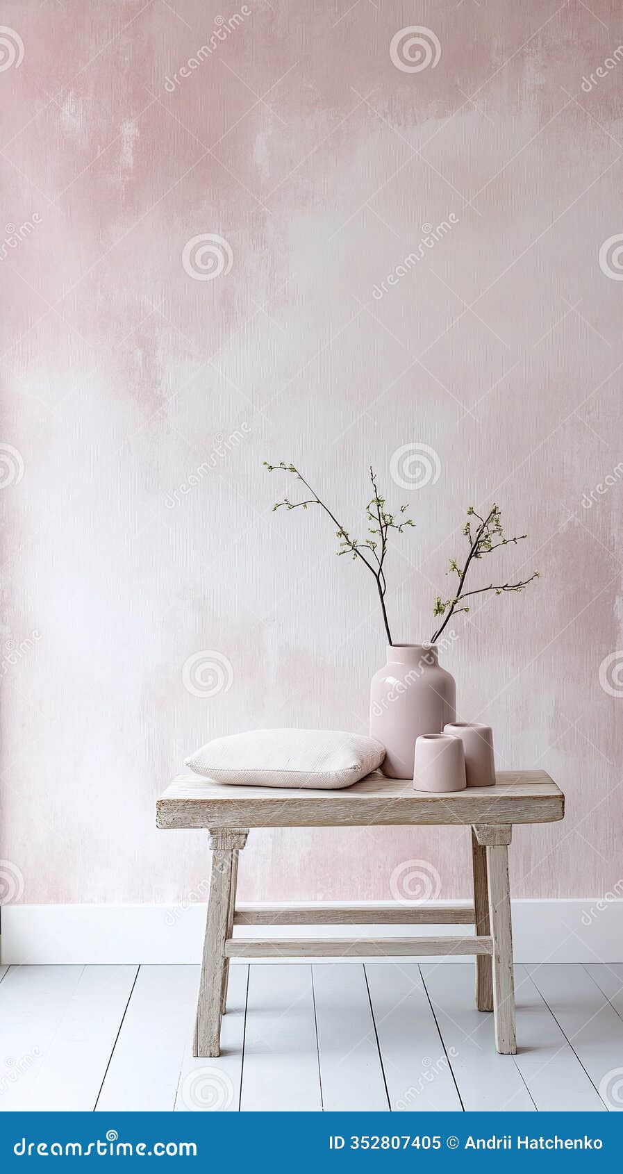 Subtle Pastel Design Featuring Blush Pink and Ivory Tones Enhanced by ...