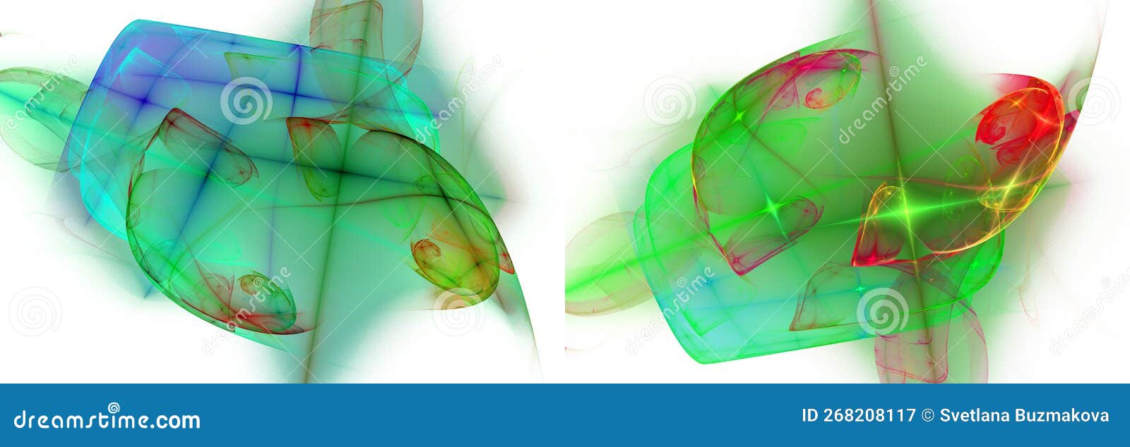 Subtle Patterns on Colored Blurry Backgrounds. Set of Graphic Design ...