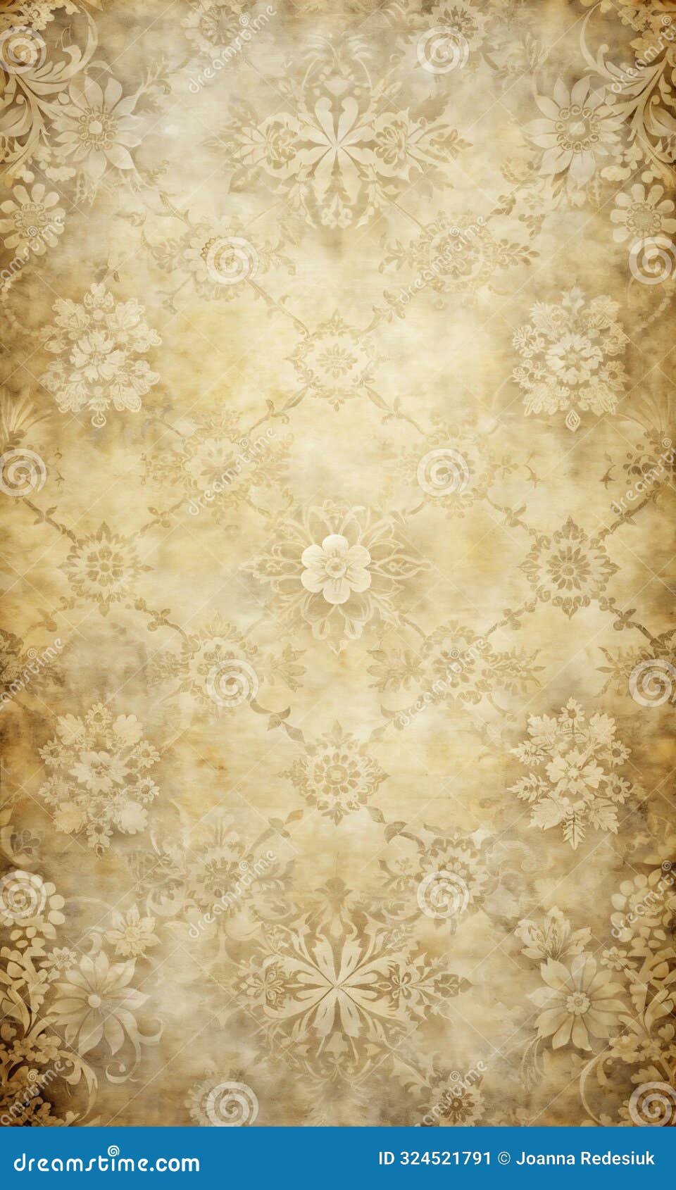 Subtle Retro Page with Space for Text Stock Illustration - Illustration ...