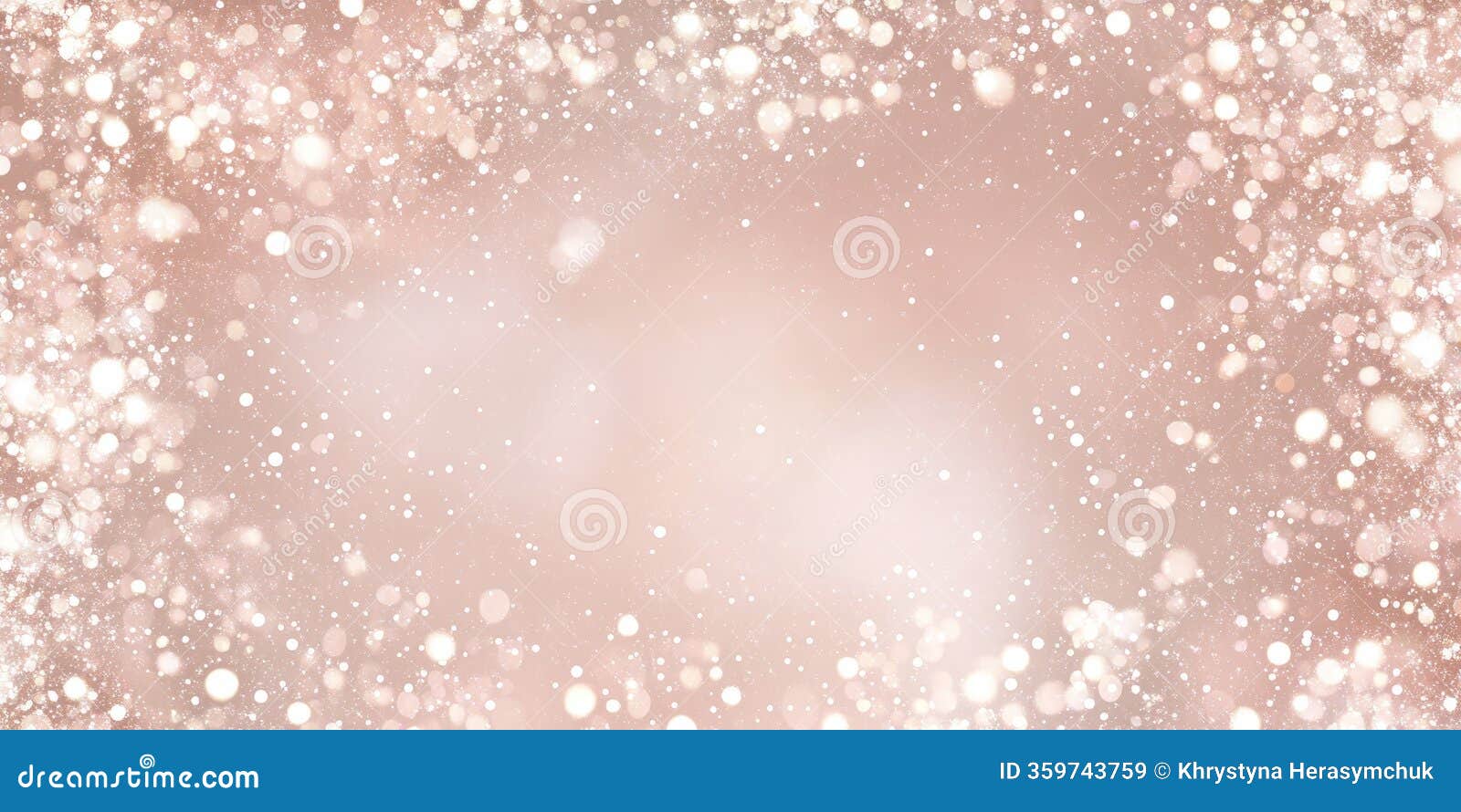 A Subtle Rose Gold Glitter Background, with Shimmering Particles that ...