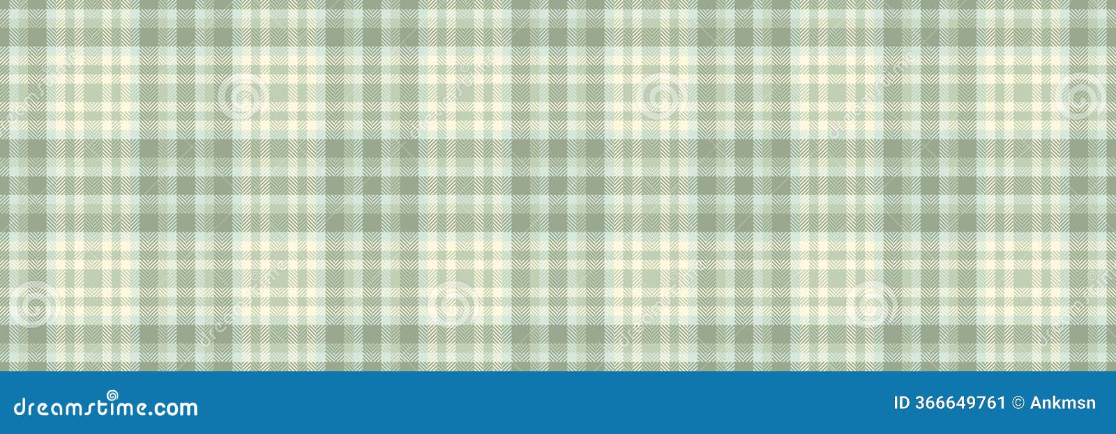 Subtle Sage Green And Cream Plaid Pattern. Perfect For Textile Design ...