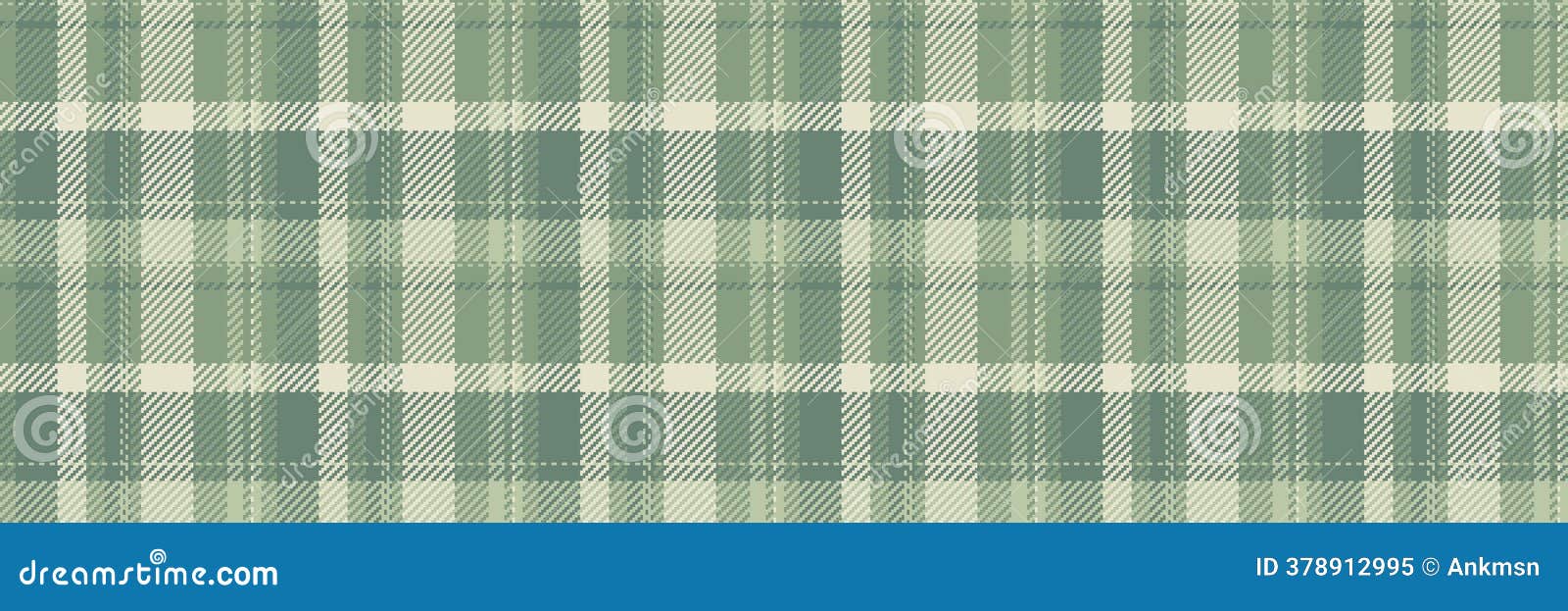 Subtle Sage Green And Cream Plaid Pattern. Perfect For Textile Design ...