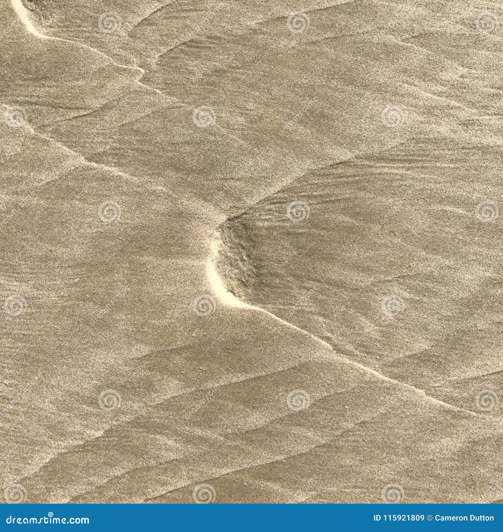 Subtle Seaside Pattern of Waves in the Sand Stock Image - Image of soft ...