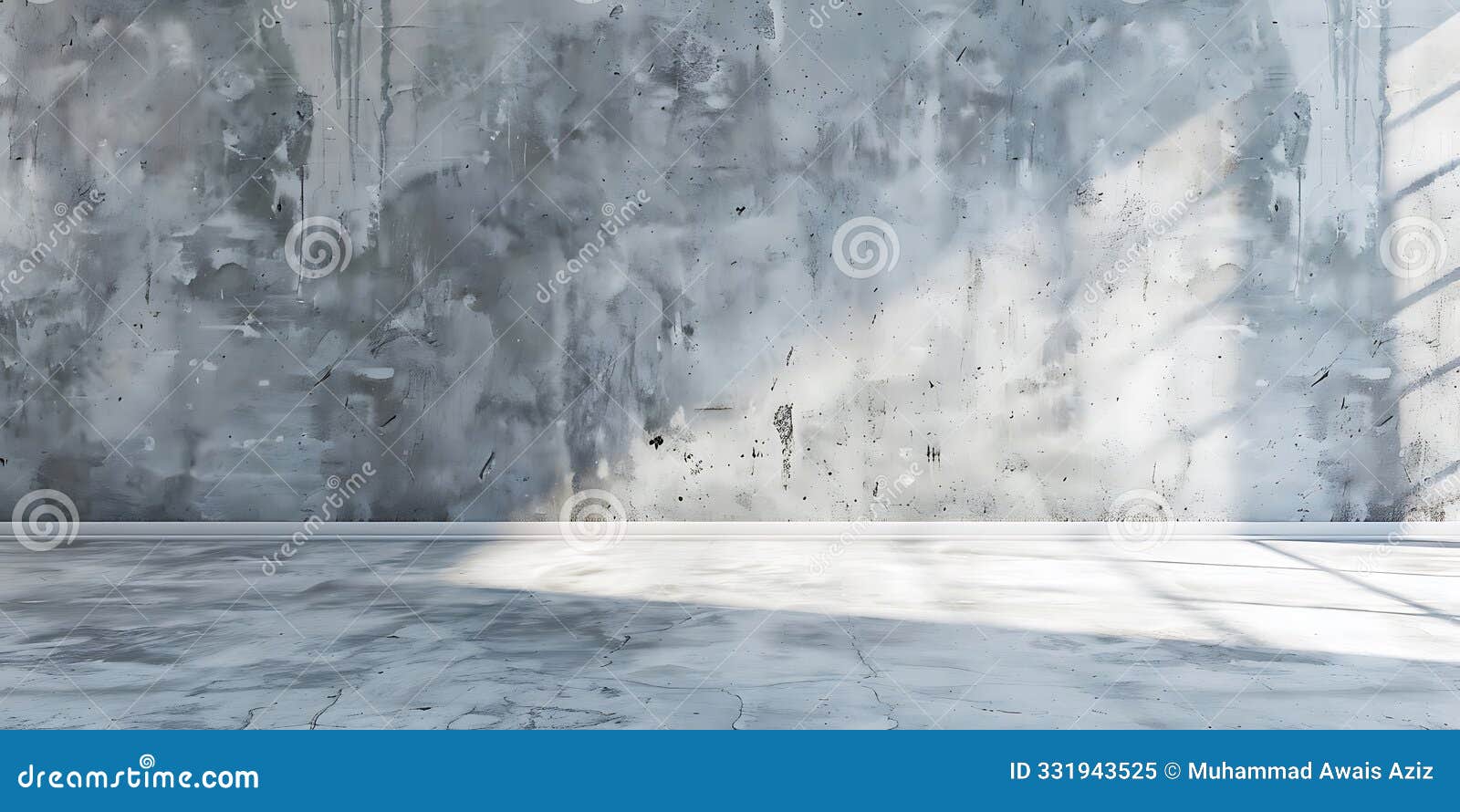 Subtle Simplicity: Light Grey Wall Background, Minimalist Canvas: Blank ...