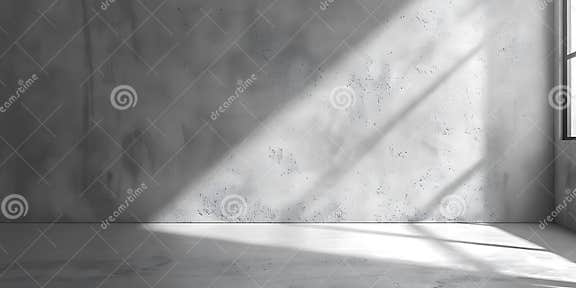 Subtle Simplicity: Light Grey Wall Background, Minimalist Canvas: Blank ...
