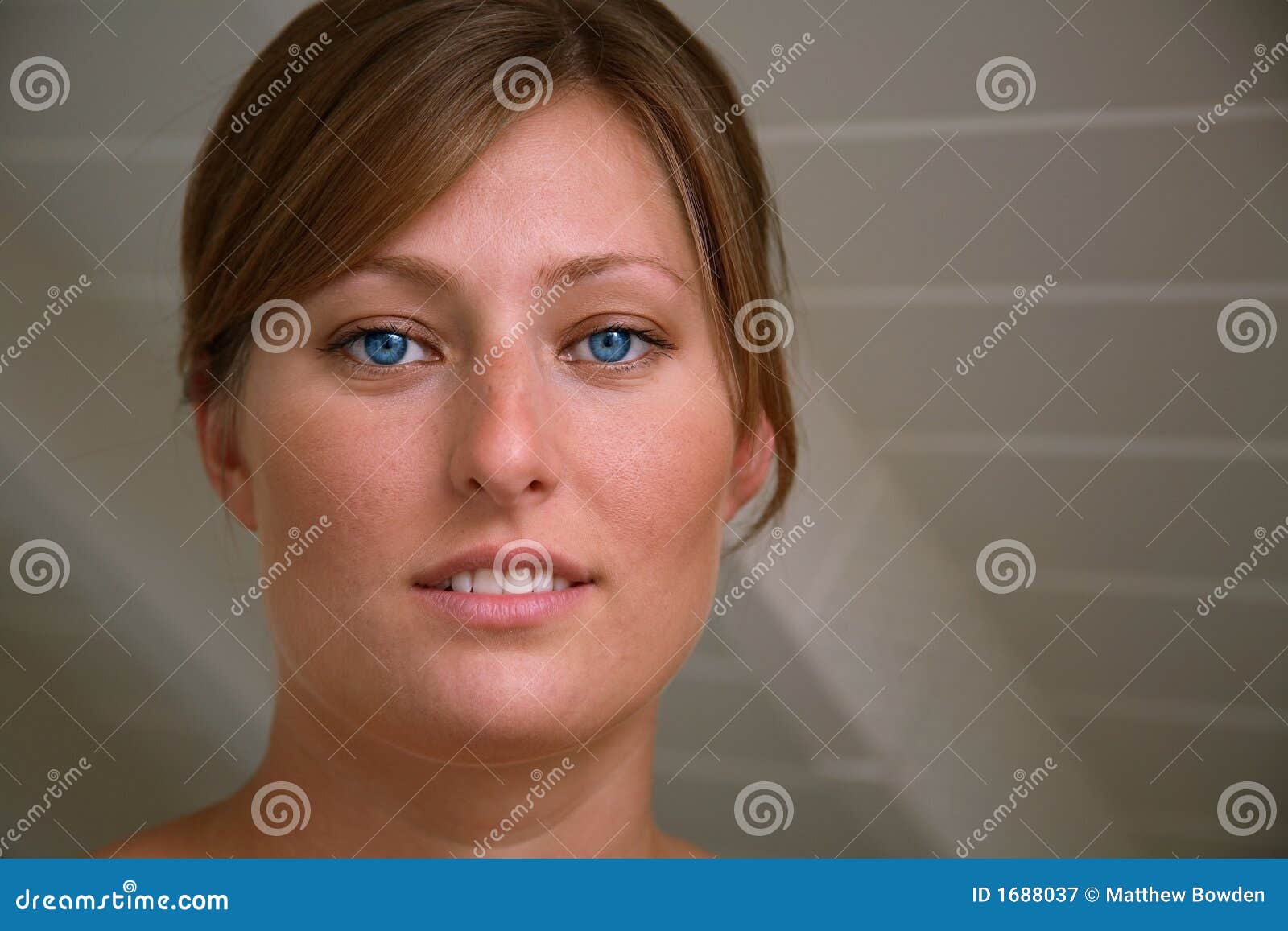 Subtle Smile stock image. Image of hair, attraction, girl - 1688037