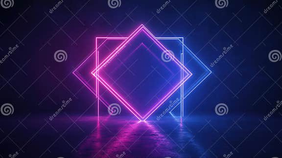 Subtle Tech Wave Design with Abstract Lines Viewed from Above for Copy ...