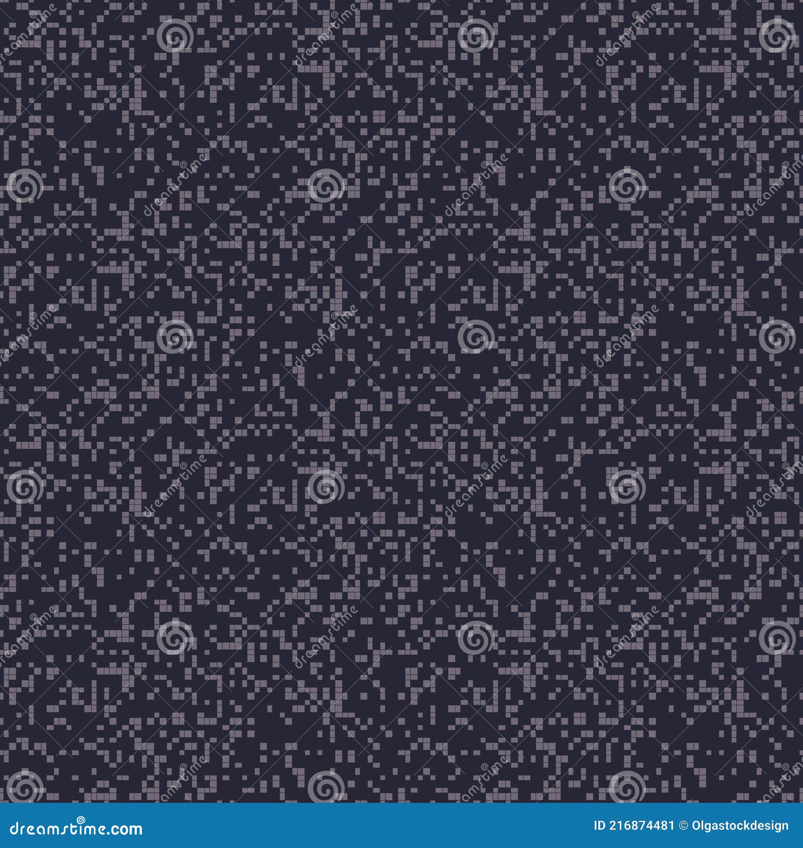 Subtle Vector Abstract Pixel Mosaic Background. Seamless Pattern. Dark ... Subtle Vector Abstract Pixel Mosaic Background. Seamless Pattern. Dark ...