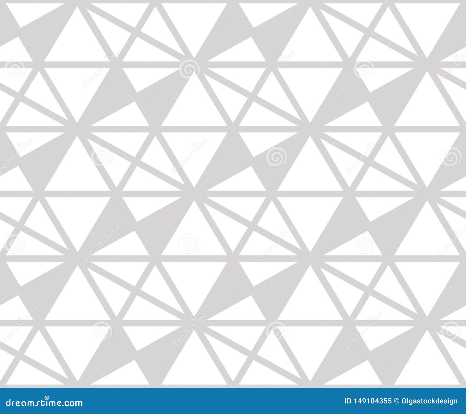 Subtle Vector Geometric Seamless Pattern with Triangles, Rhombuses ...
