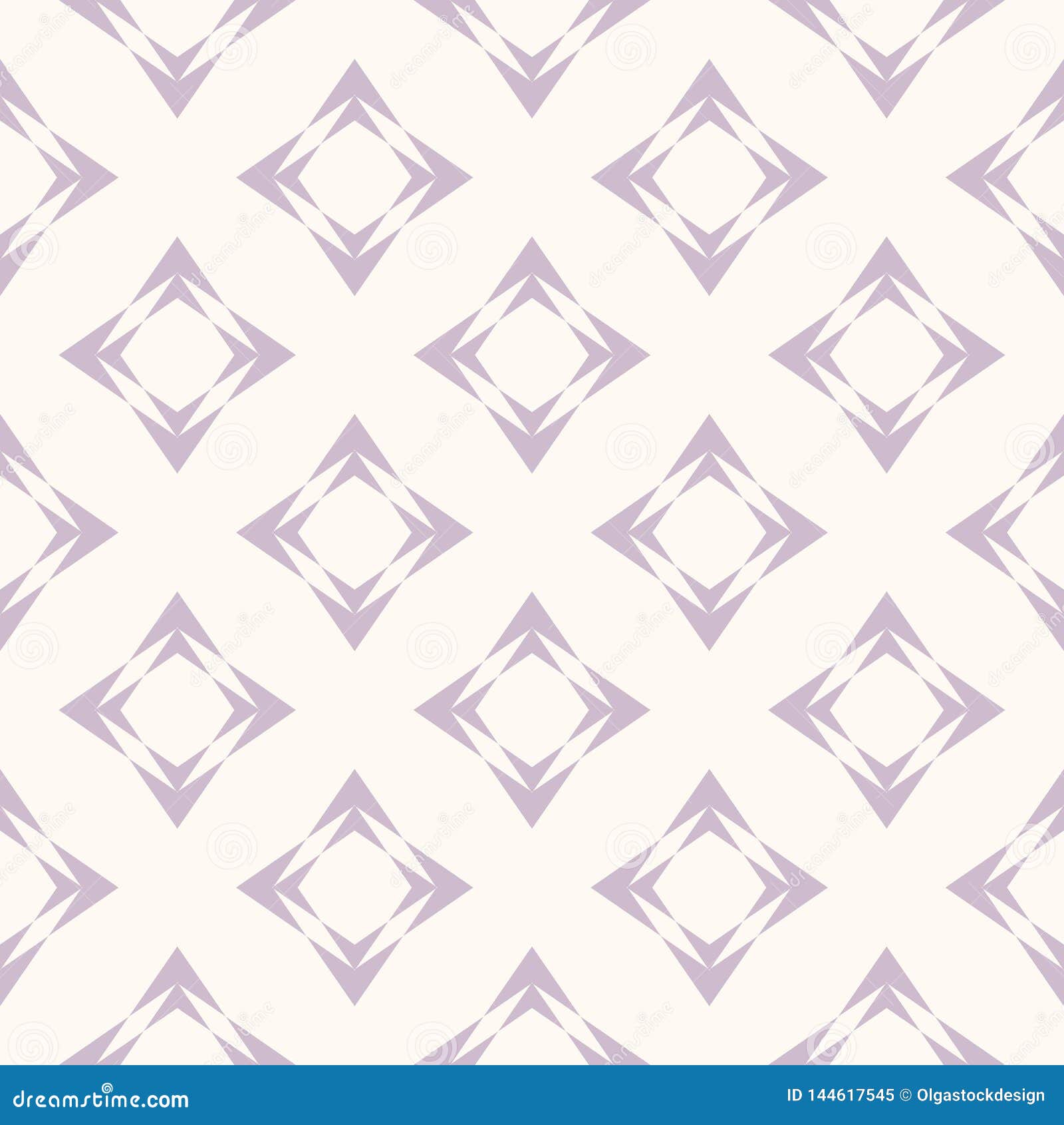 Subtle Vector Minimalist White and Lilac Abstract Geometric Seamless ...