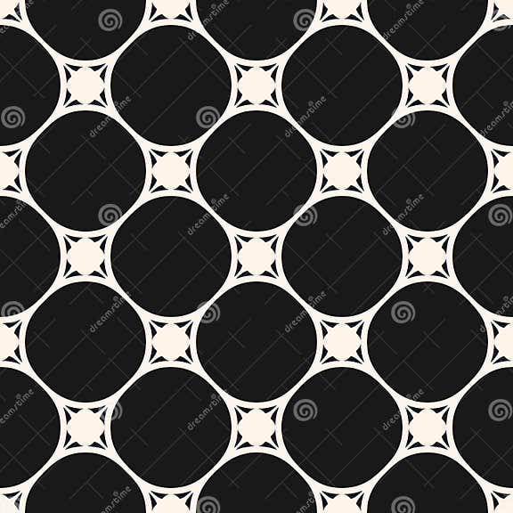 Subtle Vector Seamless Pattern, Circular Grid, Thin Intersecting Stock ...