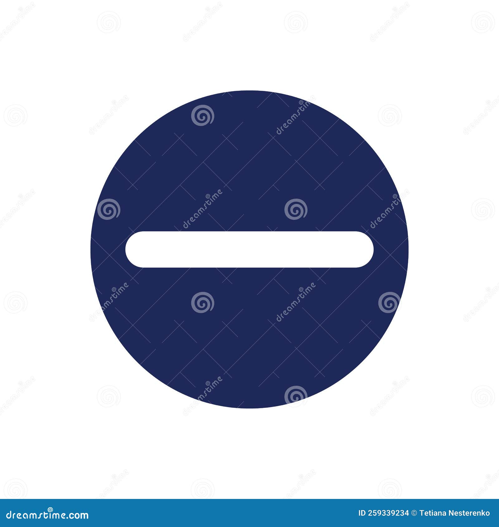 Subtraction Button Black Glyph Ui Icon Stock Vector - Illustration of ...