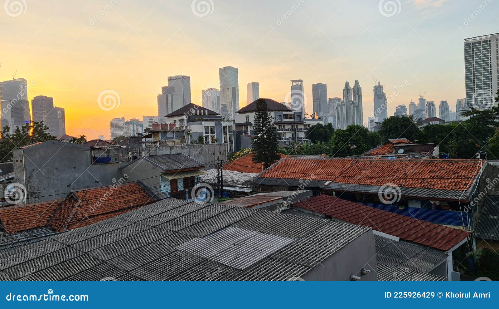 Suburb area in jakarta stock image. Image of poor, area - 225926429