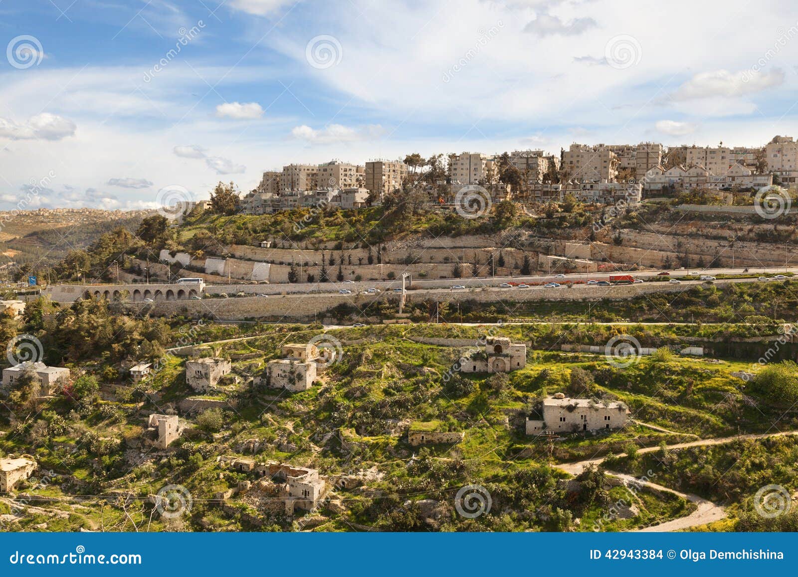Suburb of Jerusalem stock photo. Image of view, house - 42943384