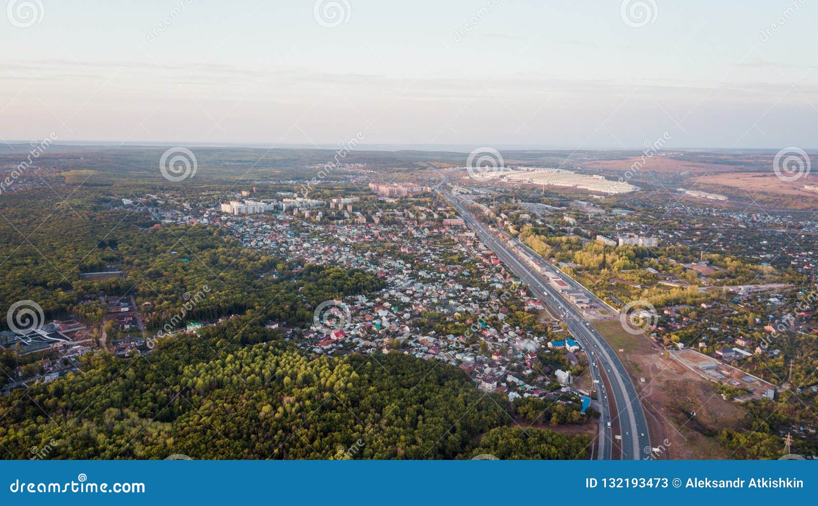 Suburb road aerial stock image. Image of estate, neighborhood - 132193473