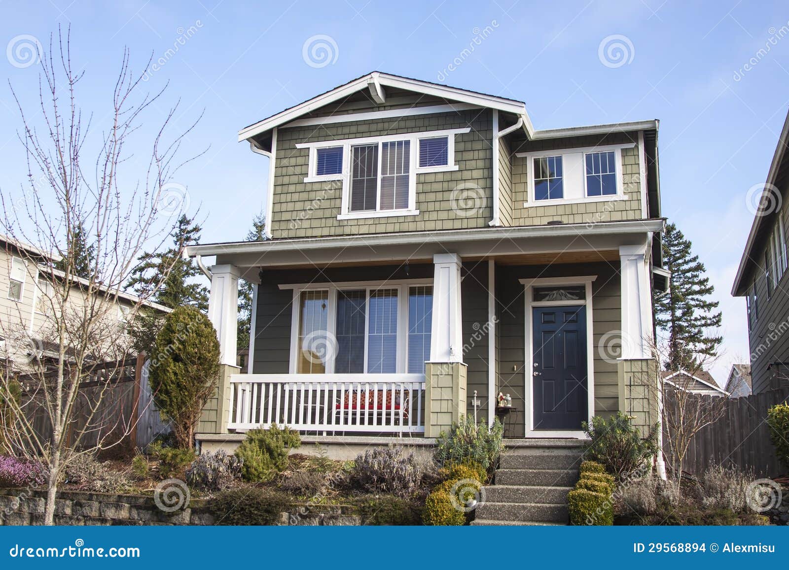 Suburban house stock photo. Image of shape, building - 29568894
