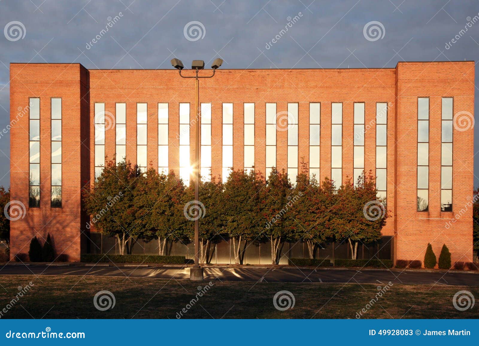 Suburban office building stock image. Image of corporate - 49928083