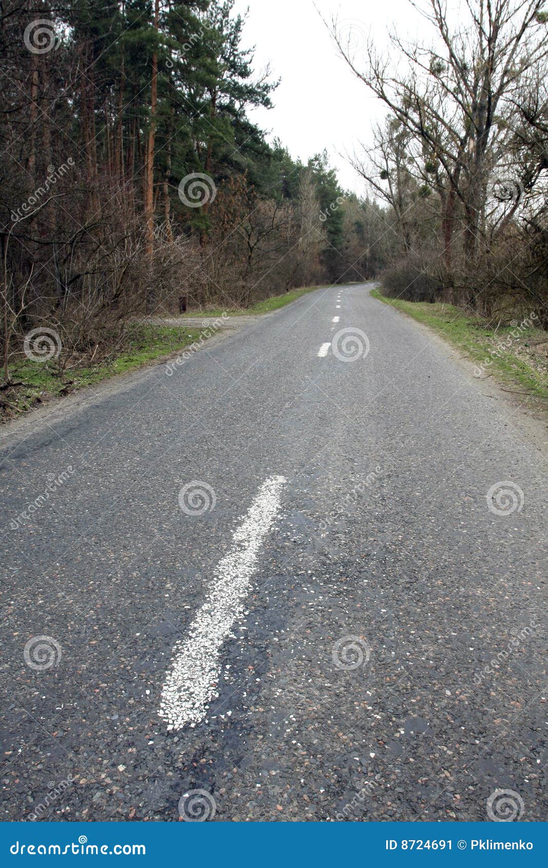 Suburban Road Picture. Image: 8724691