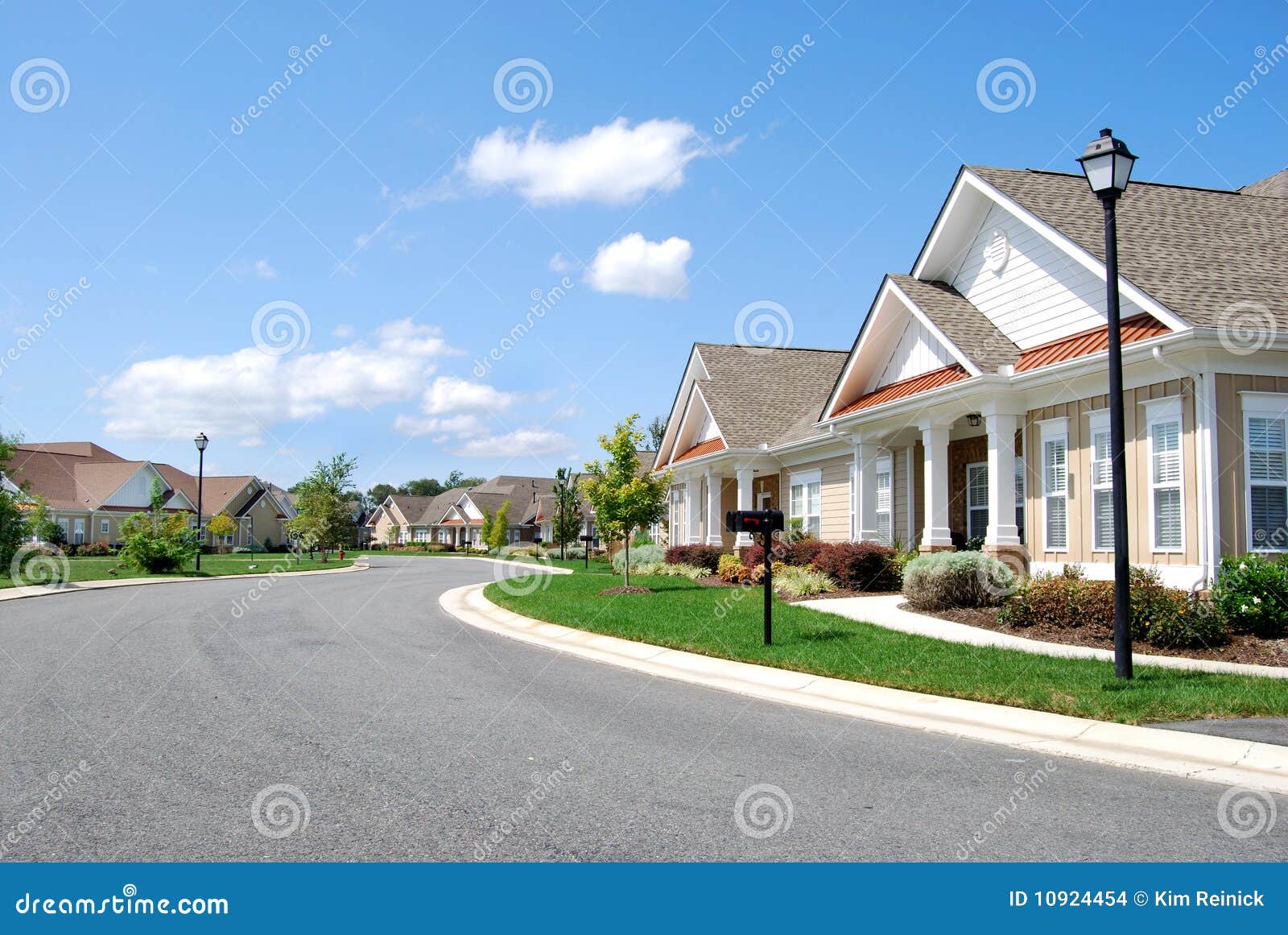 Suburban Neighborhood Street