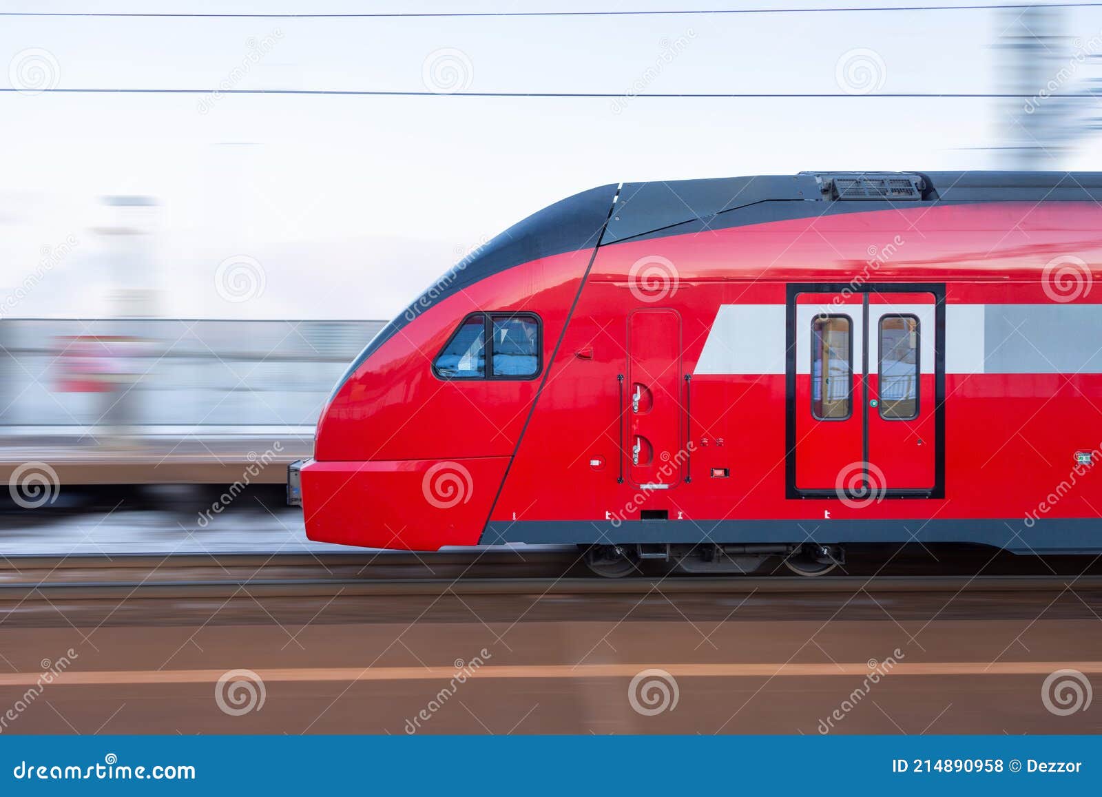 Bullet Trains Side View