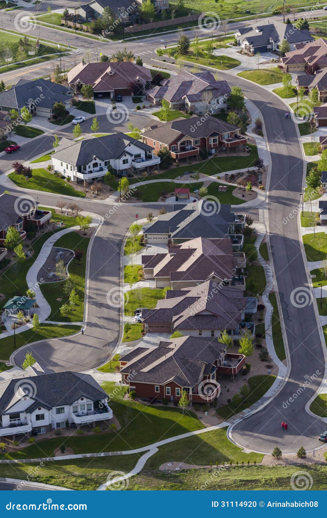 Suburbia stock photo. Image of colorado, settlement, suburbs - 31114920