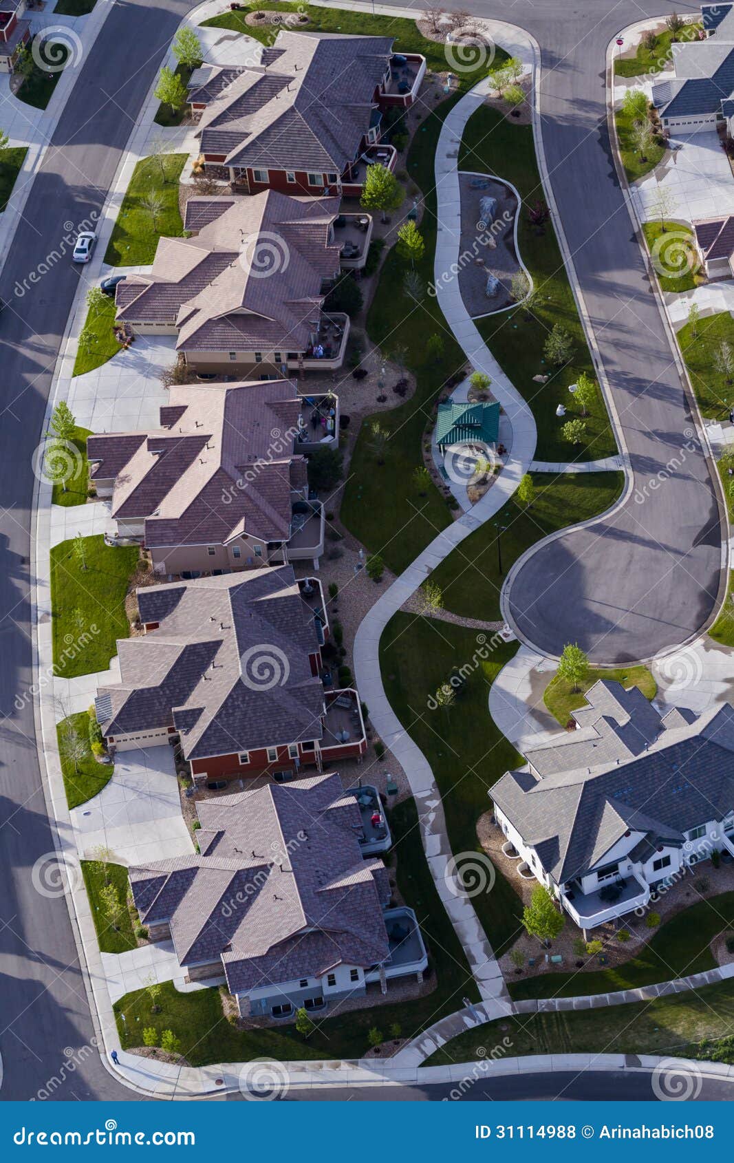Suburbia stock photo. Image of suburbia, suburbs, residential - 31114988
