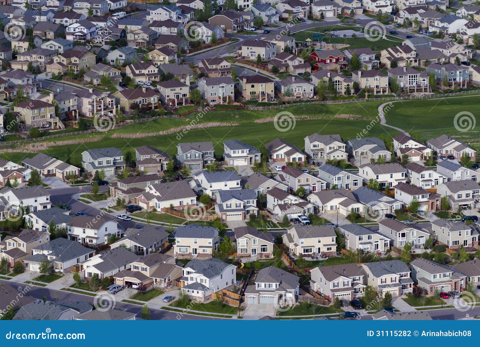 Suburbia Stock Photography - Image: 31115282