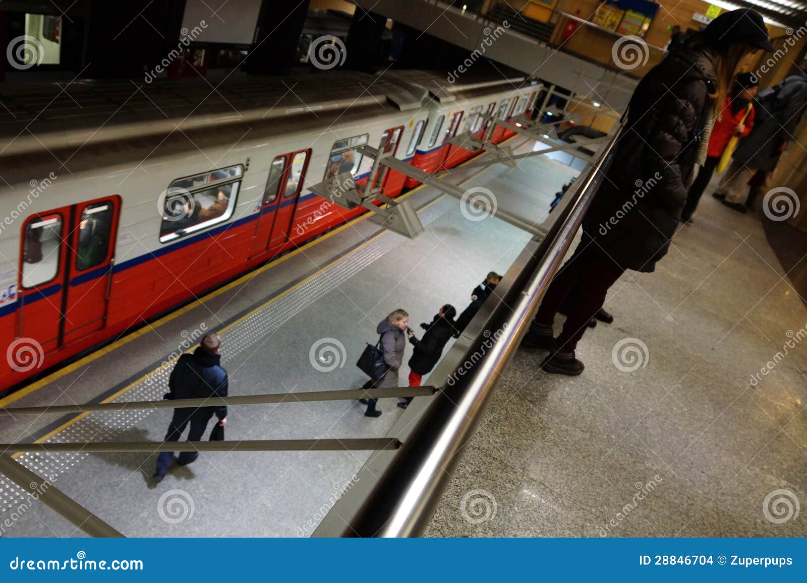 Subway editorial stock image. Image of outdoor, movement - 28846704
