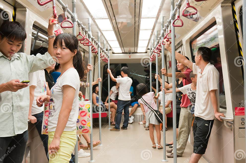Subway APM Line in Guangzhou Editorial Image - Image of metro, indoor ...