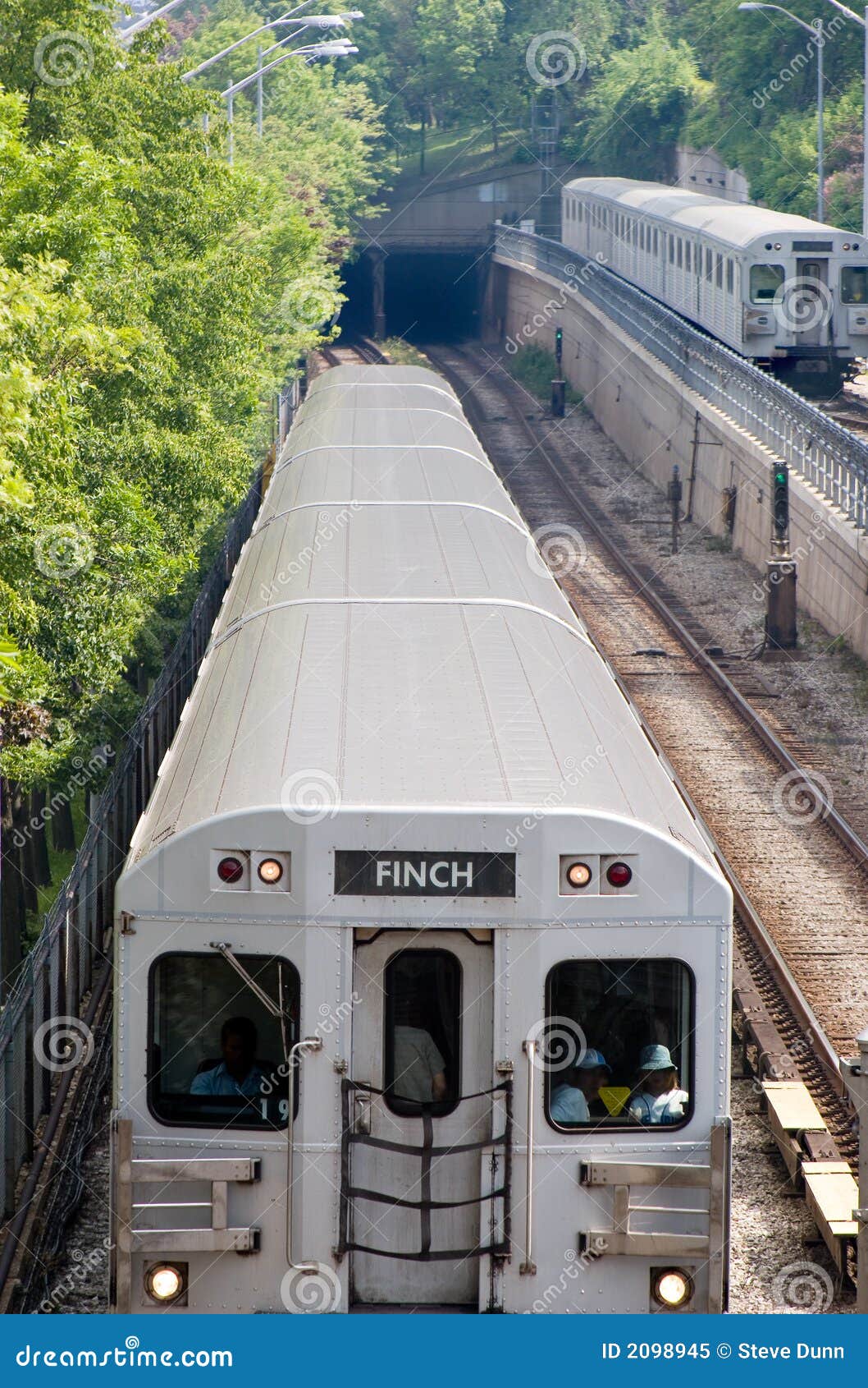 Subway approaching stock image. Image of station, railroad - 2098945