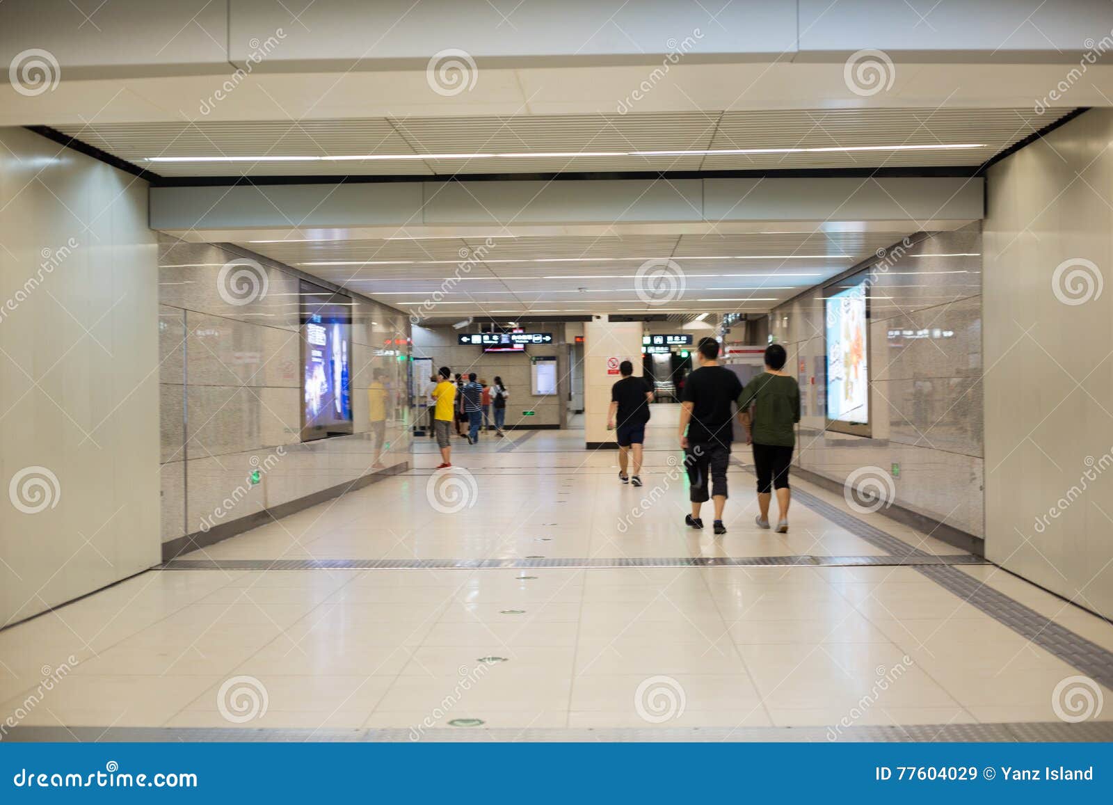 Subway in Beijing, China editorial stock image. Image of communication ...