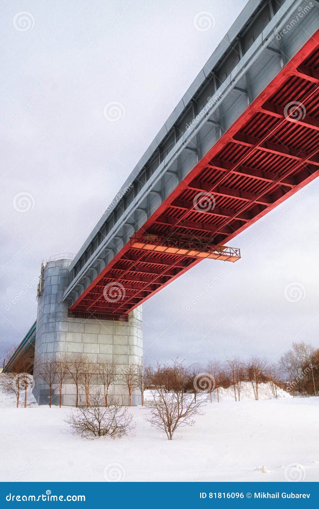 Subway bridge stock photo. Image of longlasting, clouds - 81816096