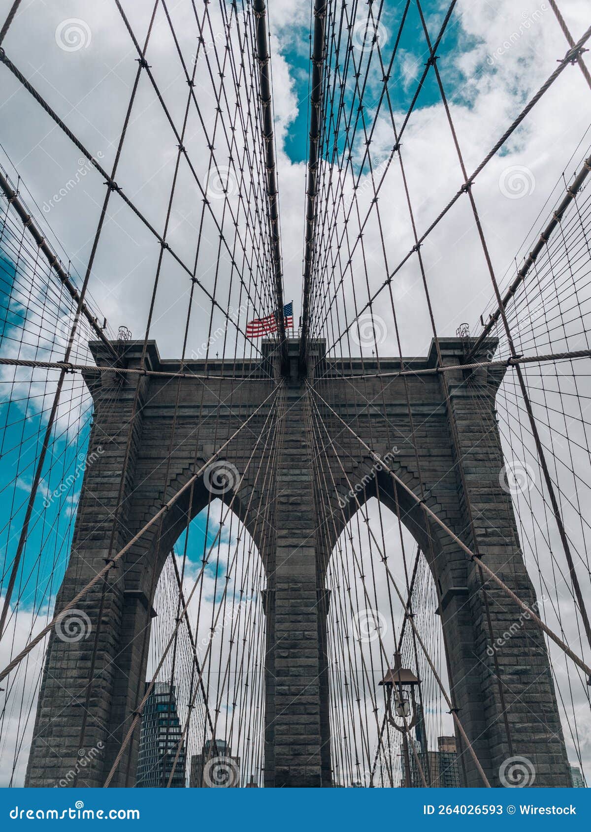 Subway Building in New York Stock Image - Image of downtown, vertical ...