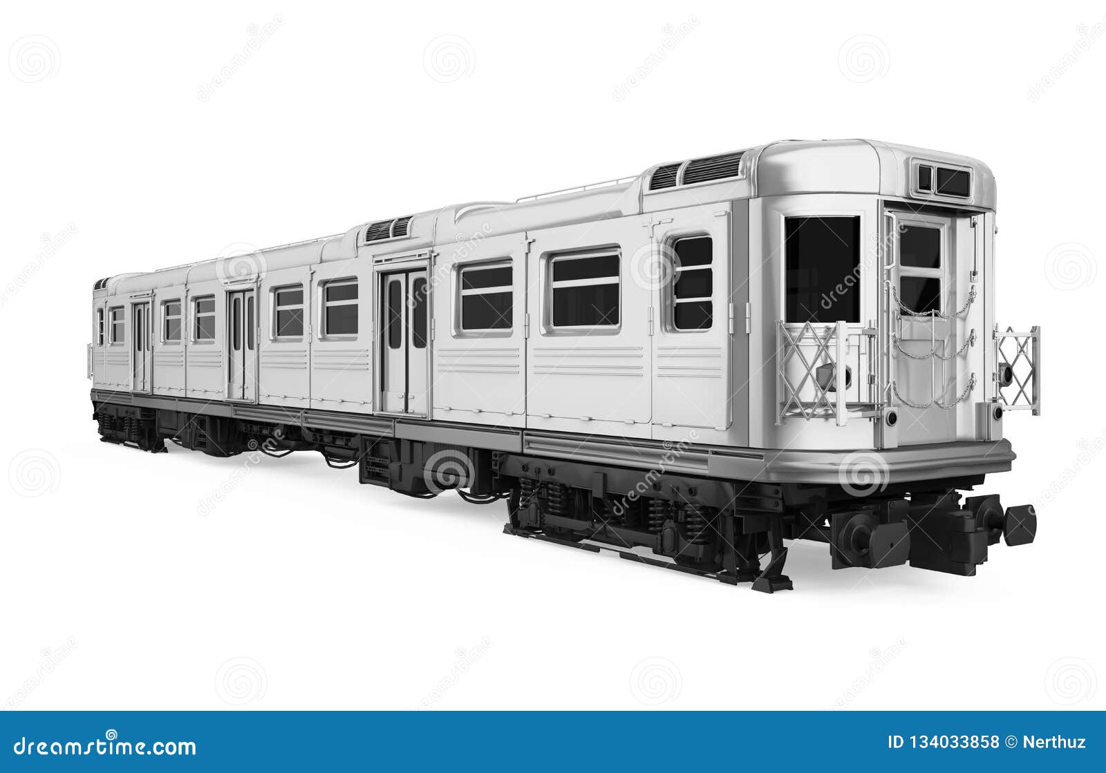 Subway Car Side View
