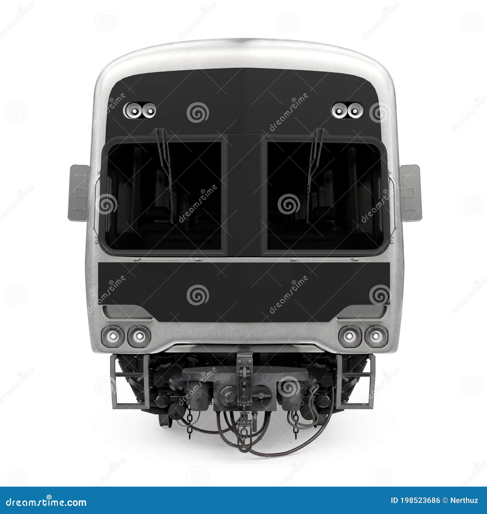 Subway Car Isolated stock illustration. Illustration of subway - 198523686