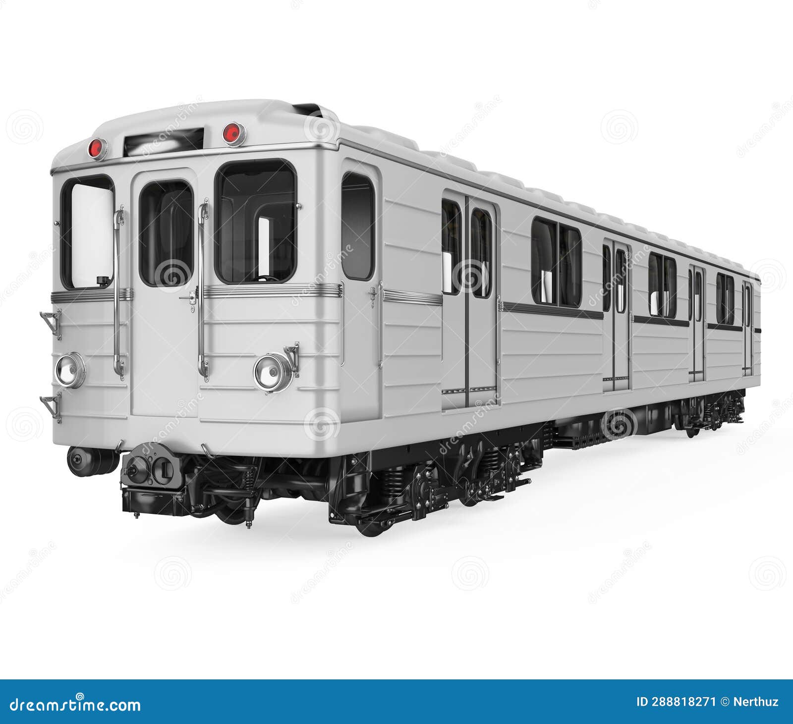 Subway Car Isolated stock illustration. Illustration of track - 288818271